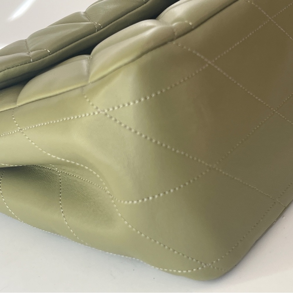 Rare Coach Tabby Shoulder Bag 33 With Quilting In Moss - Gem